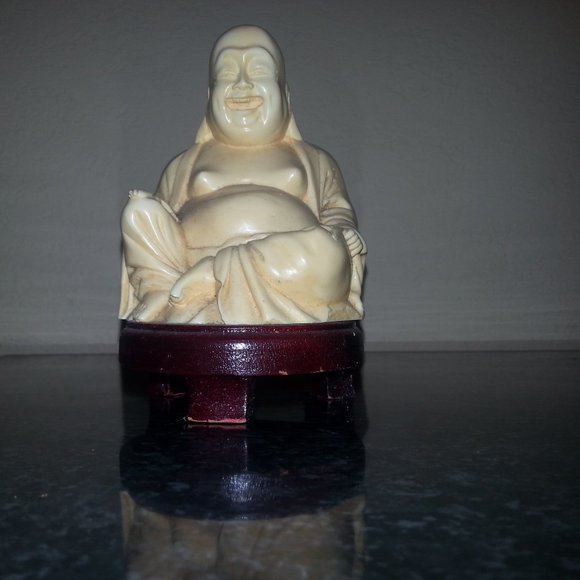 Art | Happy Laughing Buddha God Budai Sculpture Statue | Poshmark